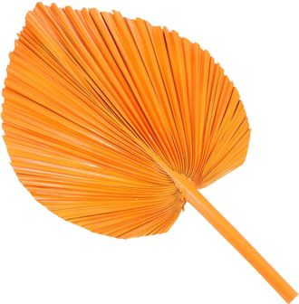 Garneck Simulierter Rohrkolbenf&auml;cher Aprikose Stiele Zitronendekor Aufblasbare Palmen Zubeh&ouml;r Partydekorationen Wedel Girlande L&uuml;fter Gitter Tisch Pampas Farn