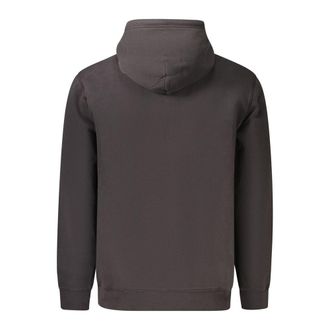 Tommy Hilfiger Logo-Appliqu&eacute; Cotton Hoodie - Black