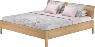 Erst-Holz Gro&szlig;es Ehebett Doppelbett aus Buchenholz 200x200 mit w&auml;hlbarem Zubeh&ouml;r V-60.93-20ohne Zubeh&ouml;r
