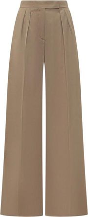 Max Mara Femme, Pantalons, Brun, Taille: 36 FR Mxmquorum Pantalone