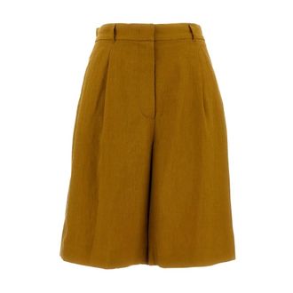 Max Mara Femme, Shorts, Brun, Taille: 42 FR Caravan Bermuda Shorts