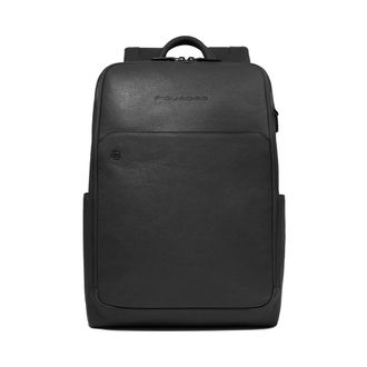 Piquadro Personalizable laptop backpack 14 - - Bags - Herren - Schwarzk - ONE SIZE