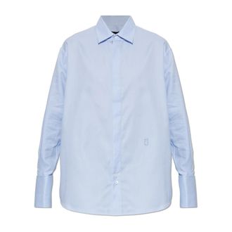 Marc Jacobs Logo Shirt - - Blouses & Shirts - Damen - Blau - S