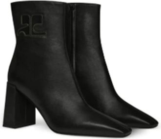 Courr&egrave;ges Stiefel - Boots Black - Gr. 37 (EU) - in Schwarz - f&uuml;r Damen