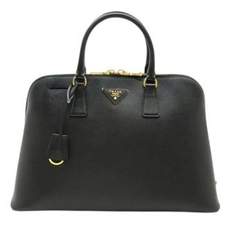 Prada Saffiano Tote Pre-owned - Femme - Pre-owned - Noir - Taille: ONE Size