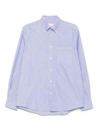 Valentino Garavani Hemd mit Logo-Stickerei - Blau