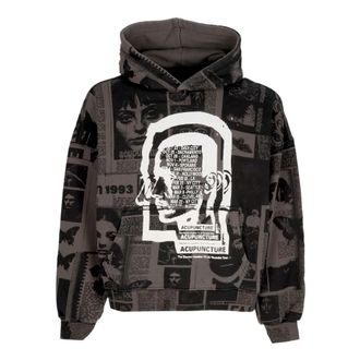 Acupuncture Manifesto Hoodie - - Sweatshirts & Hoodies - Herren - Mehrfarbig - L