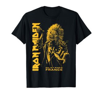 Iron Maiden Run For Your Lives Tour Paris II T-Shirt