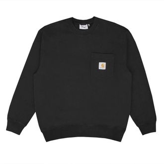 Carhartt Work in Progress Herren, Sweatshirts & Hoodies, Schwarzk, XLGr&ouml;&szlig;e