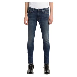 Calvin Klein Blaue Skinny Jeans im 5-Pocket-Stil - - Jeans - Herren - Blau - W31