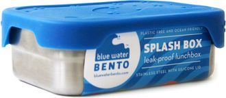 ECOlunchbox ECOlunchbox Blue Water Bento| Splash Box, Edelstahldose mit Silikondeckel | Lunchbox | Brotdose | Bento Box