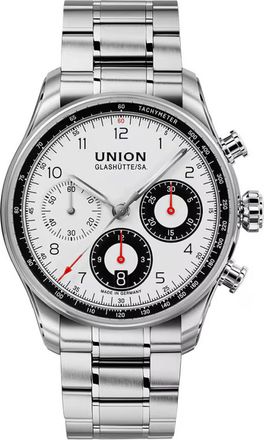 Union Glash&uuml;tte/SA. Belisar Chronograph in 40mm, Automatik Herrenuhr D009.227.11.012.00