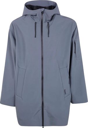 Rains imperméable Suva Vision Softshell à capuche - Bleu