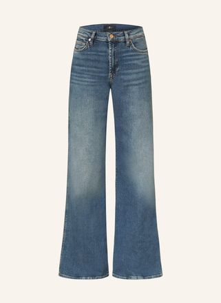 7 For All Mankind Flared Jeans Lotta blau