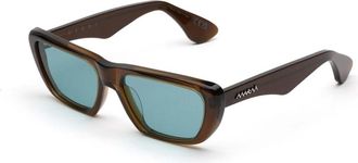 Marni unisex, Accessoires, Brun, Taille: 56 MM Jimura Lunettes de soleil