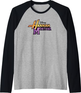 Disney Hannah Montana Logo T-Shirt Raglan