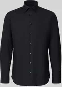 Christian Berg Regular Fit Businesshemd mit Kentkragen