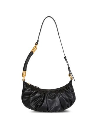 Balmain Ebene Sac &agrave; bandouli&egrave;re &agrave; volants
