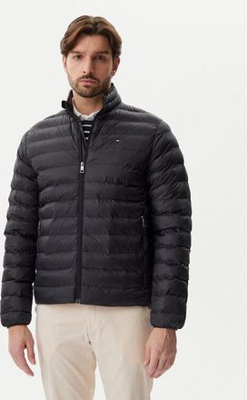 Tommy Hilfiger Übergangsjacke Core Packable MW0MW39990 Schwarz Regular Fit