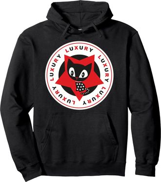 Pussy Deluxe Luxury Star Cat Button Pullover Hoodie