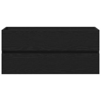 Generic Wandmontierter Waschbeckenschrank mit 2 Schubladen, Moderne Badezimmer-Waschtischschr&auml;nke, Wasserdichter Aufbewahrungsschrank Unter Dem (100 x 38,5 x 