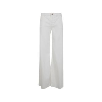 Blumarine Belt-loop Buttoned Jeans