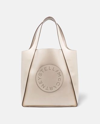 Stella McCartney Stella Logo Square Tote Bag