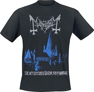 MAYHEM De Mysteriis Dom Sathanas Homme T-Shirt Manches Courtes Noir M