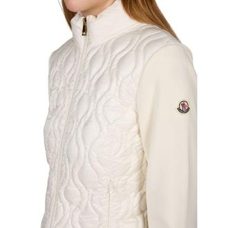 Moncler Cardigan matelass&eacute; &agrave; col montant