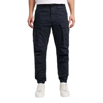G-Star Homme, Pantalons, Bleu, Taille: W31 Cargo 3D Regular Tapered Cuffed Pants