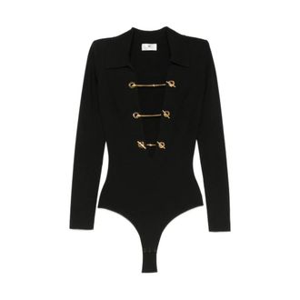 Elisabetta Franchi Body - - Tops - Damen - Schwarzk - L