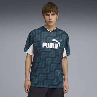 Puma Essentials Block Relaxed Fu&Atilde;Yballtrikot Herren, Kleidung, Gr&uuml;n, XXL