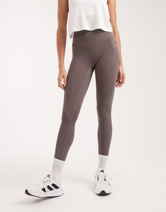 adidas adidas Performance - Optime Power - 7/8-Leggings in Anthrazit-Grau
