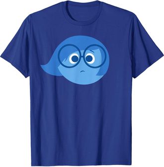 Pixar Disney and Pixars Inside Out Sadness Blue T-Shirt