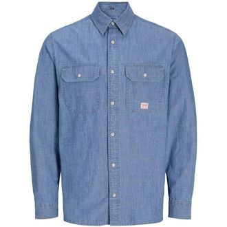 Jack & Jones 12291967 JPRBLUHARRY CHAMBRAY-MEDIUM BLUE DENIM