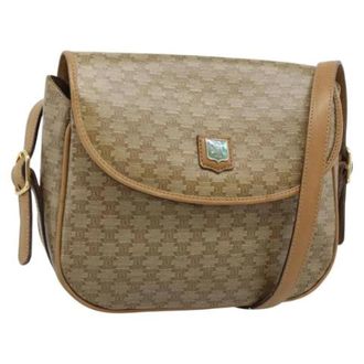 Celine Pre-owned Sac bandouli&egrave;re vintage en toile - Femme - Pre-owned - Beige - Taille: ONE Size