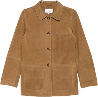 BA&SH Femme, Vestes, Brun, Taille: 38 FR Veste dext&eacute;rieur Ba&sh