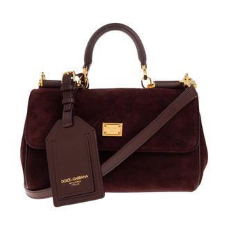 Dolce & Gabbana My Sicily Mini - Femme - Sacs - Rouge - Taille: ONE Size