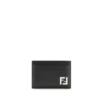 Fendi Schlanker Quadratischer Kartenhalter mit FF-Motiv - - Accessories - Herren - Schwarzk - ONE SIZE