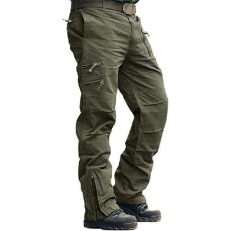 Generic Pantalon tactique pour homme - Pantalon cargo pour lext&eacute;rieur - Pantalon de travail ind&eacute;chirable - Pantalon dentra&icirc;nement en plein air avec plusieurs 