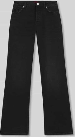 HUGO BOSS Wide Leg Jeans aus Baumwoll-Mix