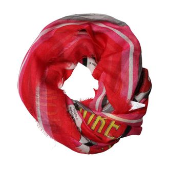 Dolce & Gabbana Femme, Accessoires, Multicolore, Taille: ONE Size Amore Print Neck Square Shawl