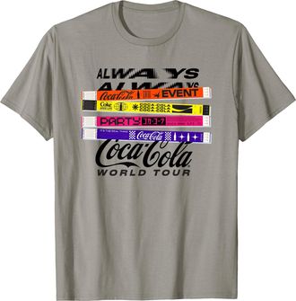 Coca Cola Ware World Tour Events Wristband Collection T-Shirt