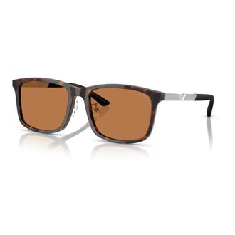 Emporio Armani Dunkel Havana/Braune Sonnenbrille EA 4241D - - Accessories - Herren - Braun - 57 MM