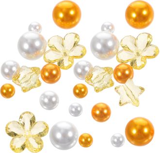 BESPORTBLE Baluue 90 St&uuml;ck K&uuml;nstliche Vasenperlen Als Vasenf&uuml;ller Dekorative Selbstgemacht Perlen aus Langlebigem Material f&uuml;r Kerzenhalter und Tischdekoration