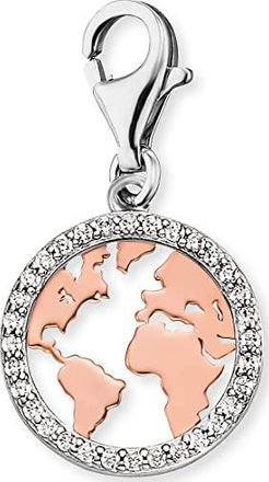 Engelsrufer Charme Pas Un Type de métal Pas Un Bijou Femme, Argenté, Größe: 13,8 x 11,7 cm - ERC-World-BICOR-ZI