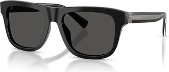 Dolce & Gabbana Acetat-Sonnenbrille im Quadrat-Design - - Accessories - Herren - Schwarzk - 55 MM
