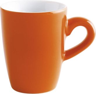 Kahla 574732A72556C Pronto Colore Espresso-Obertasse hoch 0,10 l sunset orange|orange Espressotasse aus Porzellan