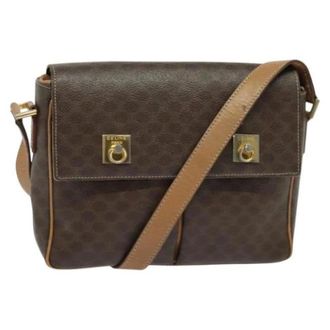 Celine Pre-owned Cuir sacs-celine - Femme - Pre-owned - Brun - Taille: ONE Size