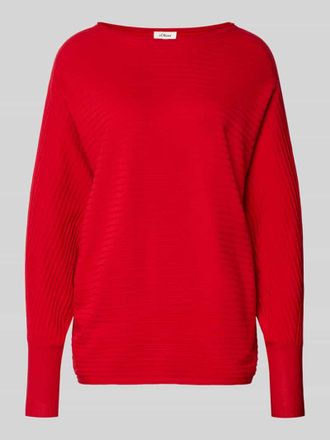 s.Oliver Red Label Relaxed Fit Pullover aus Viskose-Mix